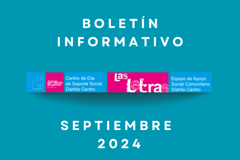 Boletín informativo septiembre del Centro de Día "Las Letras ...